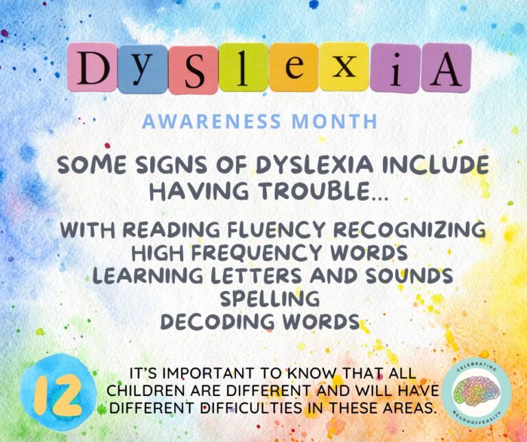 Dyslexia Awareness Month: 31 Days and 31 Facts - Celebrating Neurodiversity