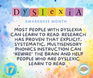 Dyslexia Awareness Month: 31 Days and 31 Facts - Celebrating Neurodiversity