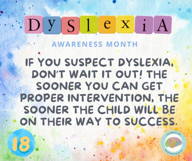 Dyslexia Awareness Month: 31 Days and 31 Facts - Celebrating Neurodiversity