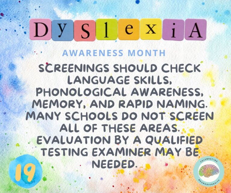 Dyslexia Awareness Month: 31 Days and 31 Facts - Celebrating Neurodiversity
