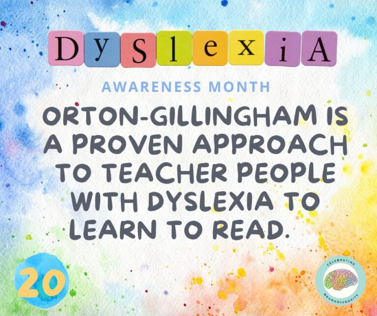 Dyslexia Awareness Month: 31 Days and 31 Facts - Celebrating Neurodiversity