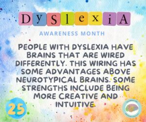 Dyslexia Awareness Month: 31 Days and 31 Facts - Celebrating Neurodiversity