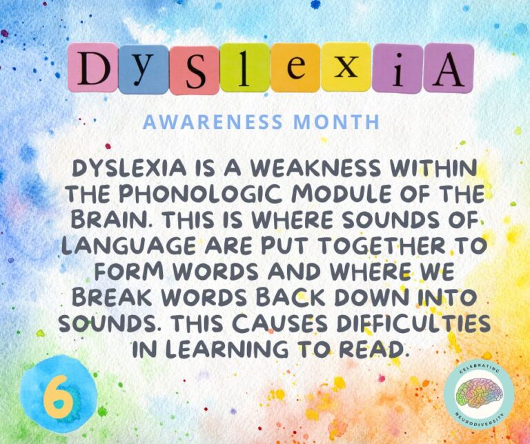 Dyslexia Awareness Month: 31 Days and 31 Facts - Celebrating Neurodiversity