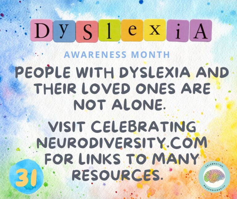 Dyslexia Awareness Month: 31 Days and 31 Facts - Celebrating Neurodiversity